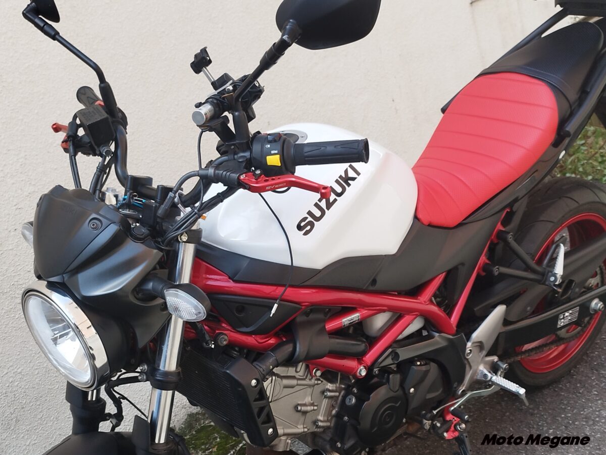 秀逸な走りの軽量ミドルスポーツ『SV650』！シートを変えてイメージチェンジ | 【モトメガネ】バイク・オートバイ|自動車・クルマ|キャンプのニュース情報