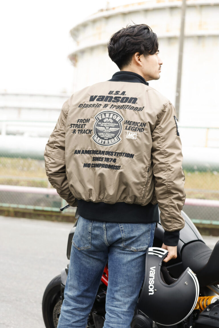 大人のバイク乗りを魅了！ ディテールに拘るVANSONの新作ジャケットが登場 | 【モトメガネ】バイク・オートバイ|自動車・クルマ|キャンプのニュース情報
