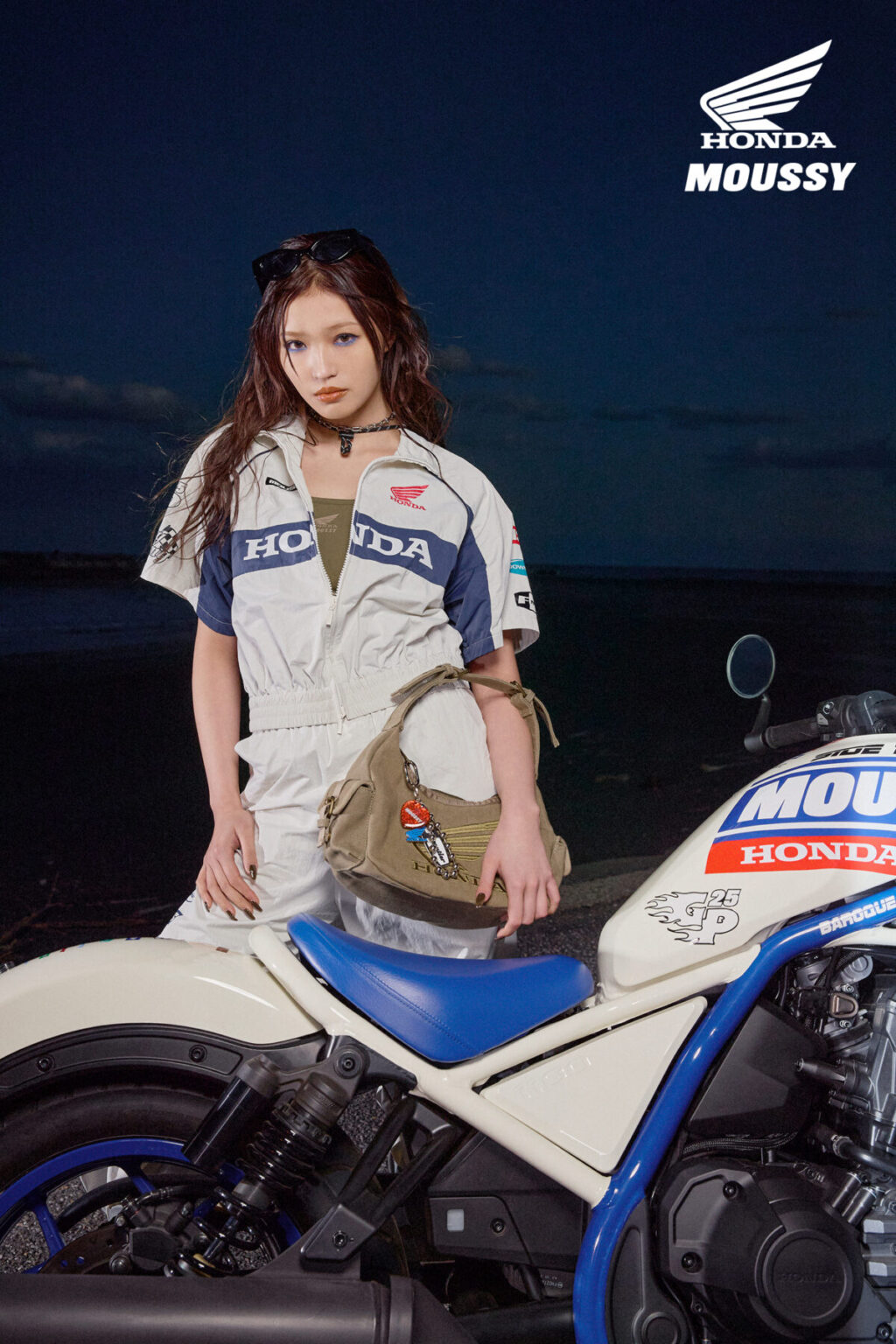 バイク女子必見！ MOUSSY×HONDAの新作コレクション第3弾が登場 | 【モトメガネ】バイク・オートバイ|自動車・クルマ|キャンプのニュース情報